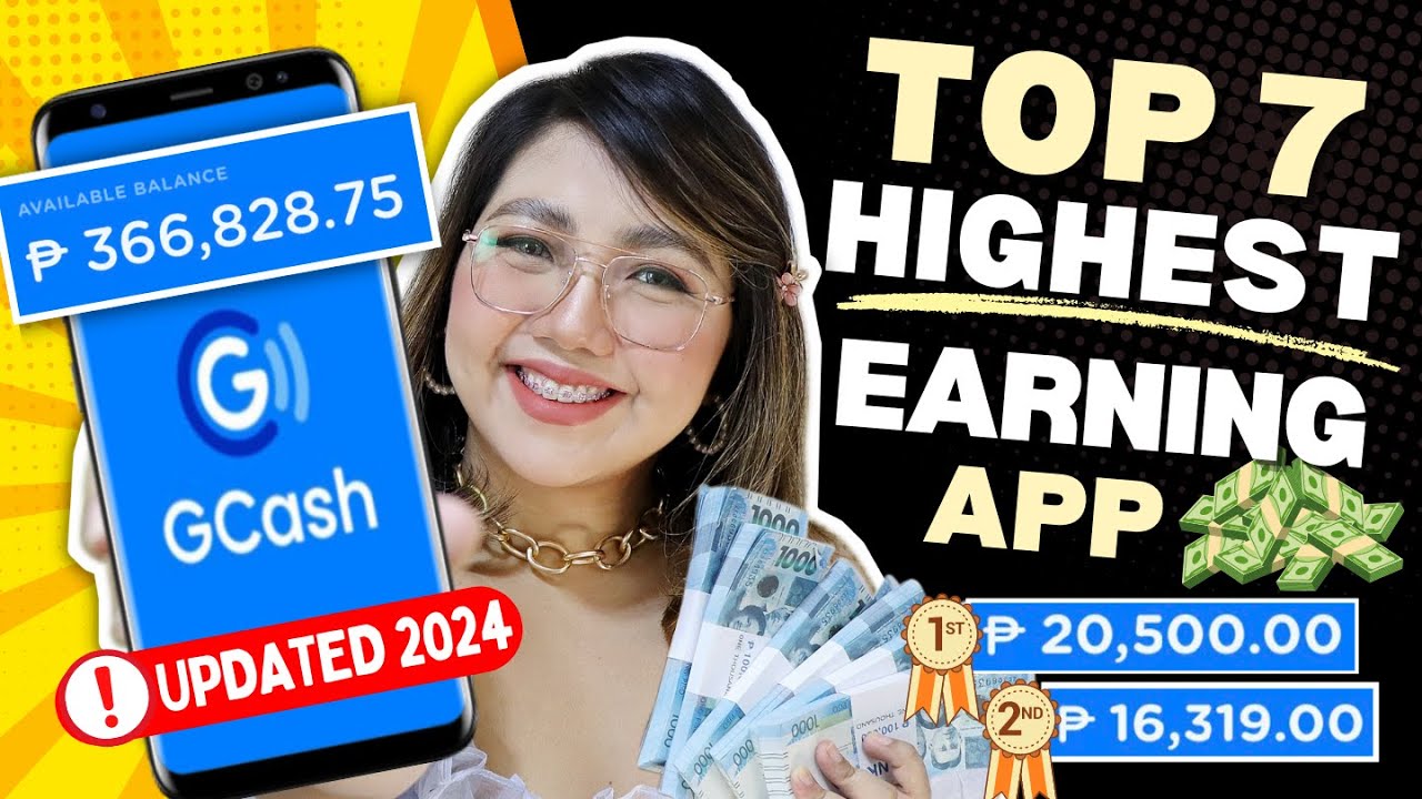 TOP 7 LEGIT AND HIGHEST EARNING APP 2024 | I EARNED P20,500 IN 1 APP WITH OWN PROOF GCASH ...